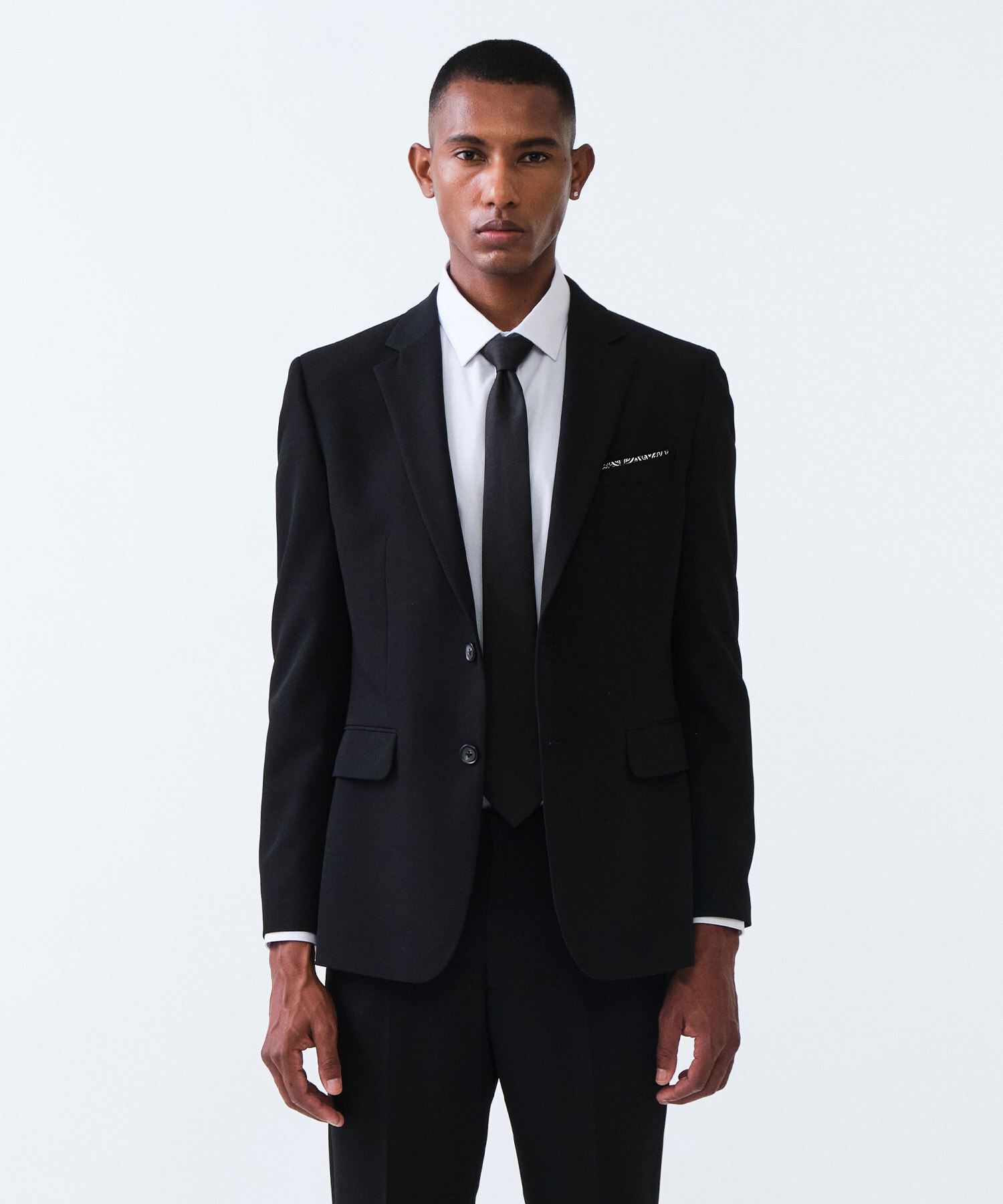 STCO Tech-Poly 사방스판 에센셜 수트 자켓_블랙 (클래식핏)_SSJTZ51CSB| 굿 셀렉션, 굿 서비스 굿웨어몰